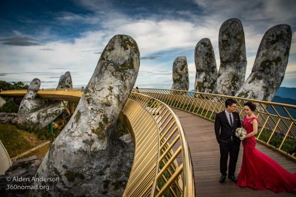 Vietnam's Golden Bridge - The Hands of God - 360nomad
